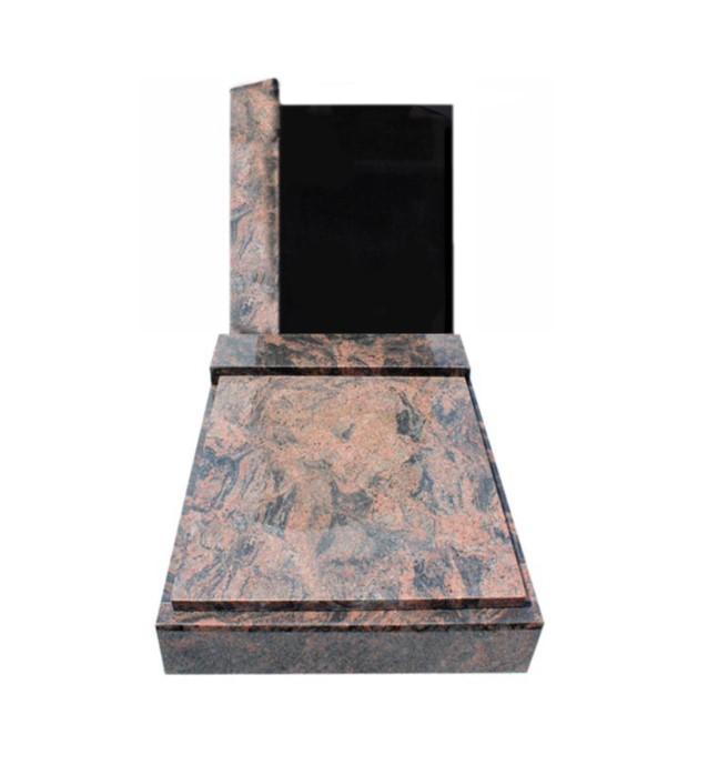 Urnový Hrob - India Aurora + Shanxi Black SJ 70x100cm | Trade Granit, s ...